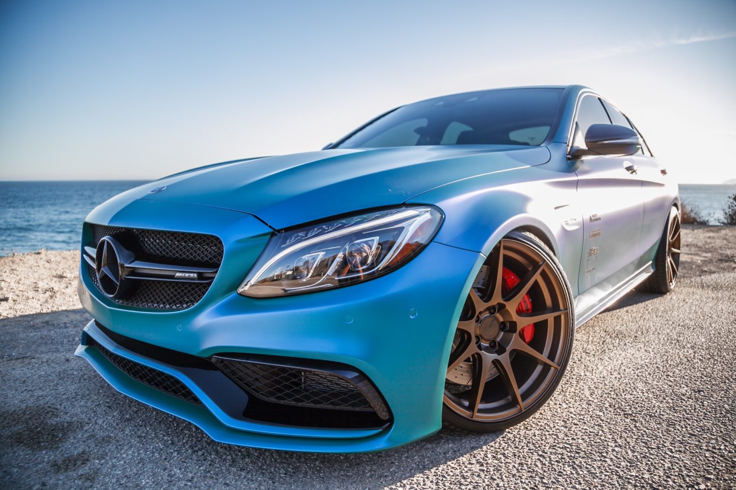 Mercedes-Benz C63 W205 Blue Zito ZF02 Wheel | Wheel Front