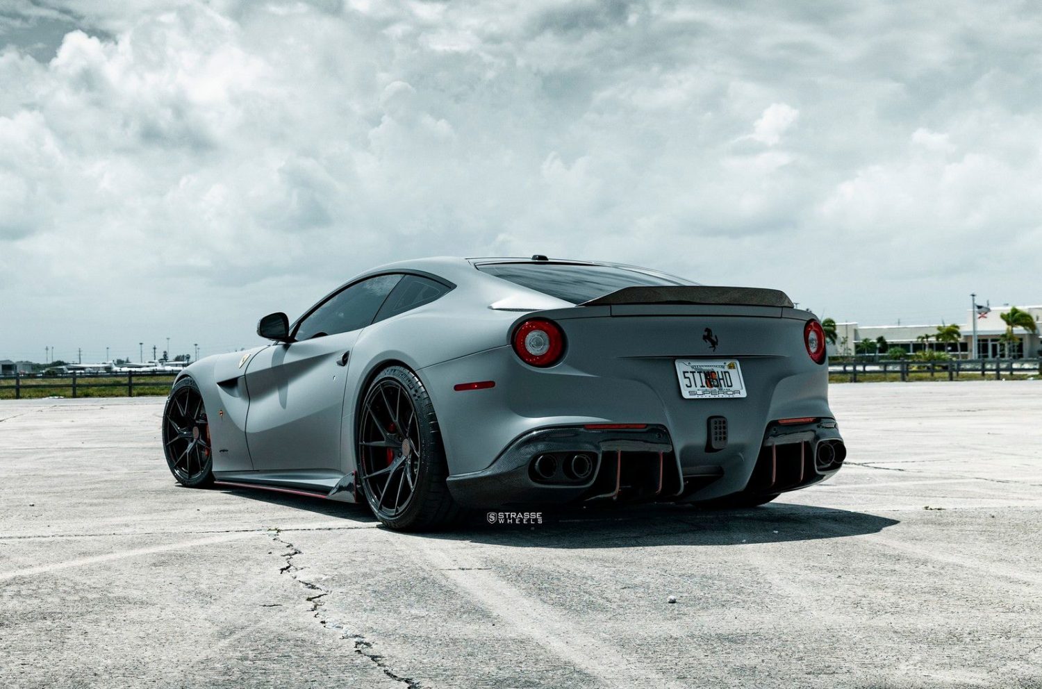 Ferrari F12 Grey Strasse SM5RT Monoblock | Wheel Front