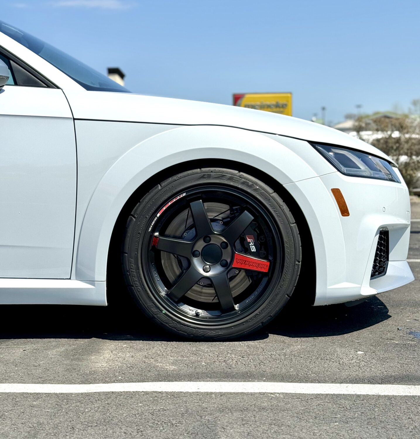 Audi TT 8S White Rays TE37 Black Edition III | Wheel Front