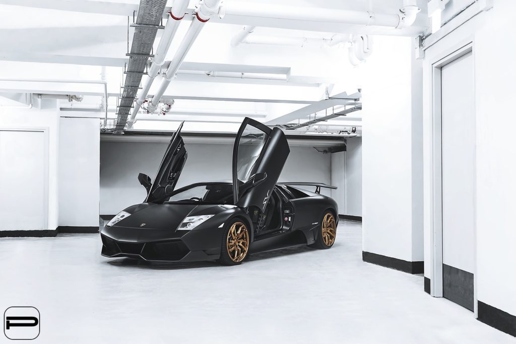 Lamborghini Murcielago Black PUR RS05 Wheel | Wheel Front