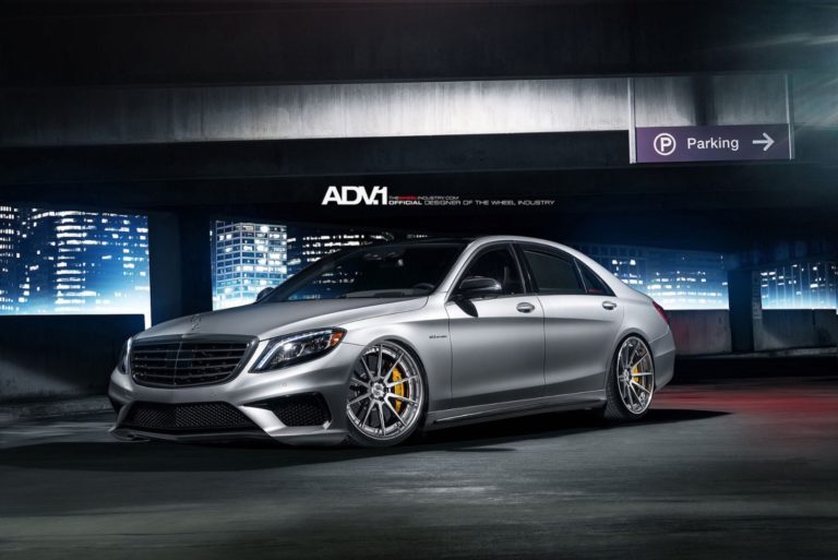 Mercedes-Benz S Class W222 Silver ADV.1 ADV10 TRACK SPEC CS SERIES ...
