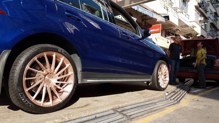 Mercedes-Benz M Class Blue BC Forged RZ815 | Wheel Front