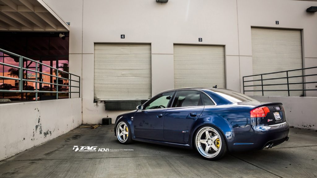 Audi RS4 B7 Blue ADV.1 ADV5 TRACK CS | Wheel Front