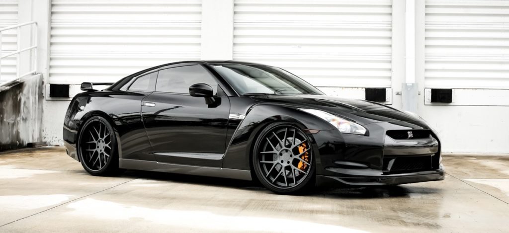 Nissan GT-R R35 Black COR Precise | Wheel Front