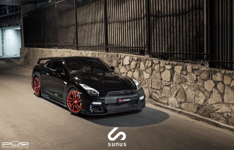 Nissan GT-R R35 Black PUR RS05 | Wheel Front
