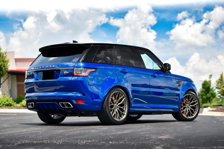Land Rover Range Rover Sport SVR Blue Savini SV-F 2 | Wheel Front