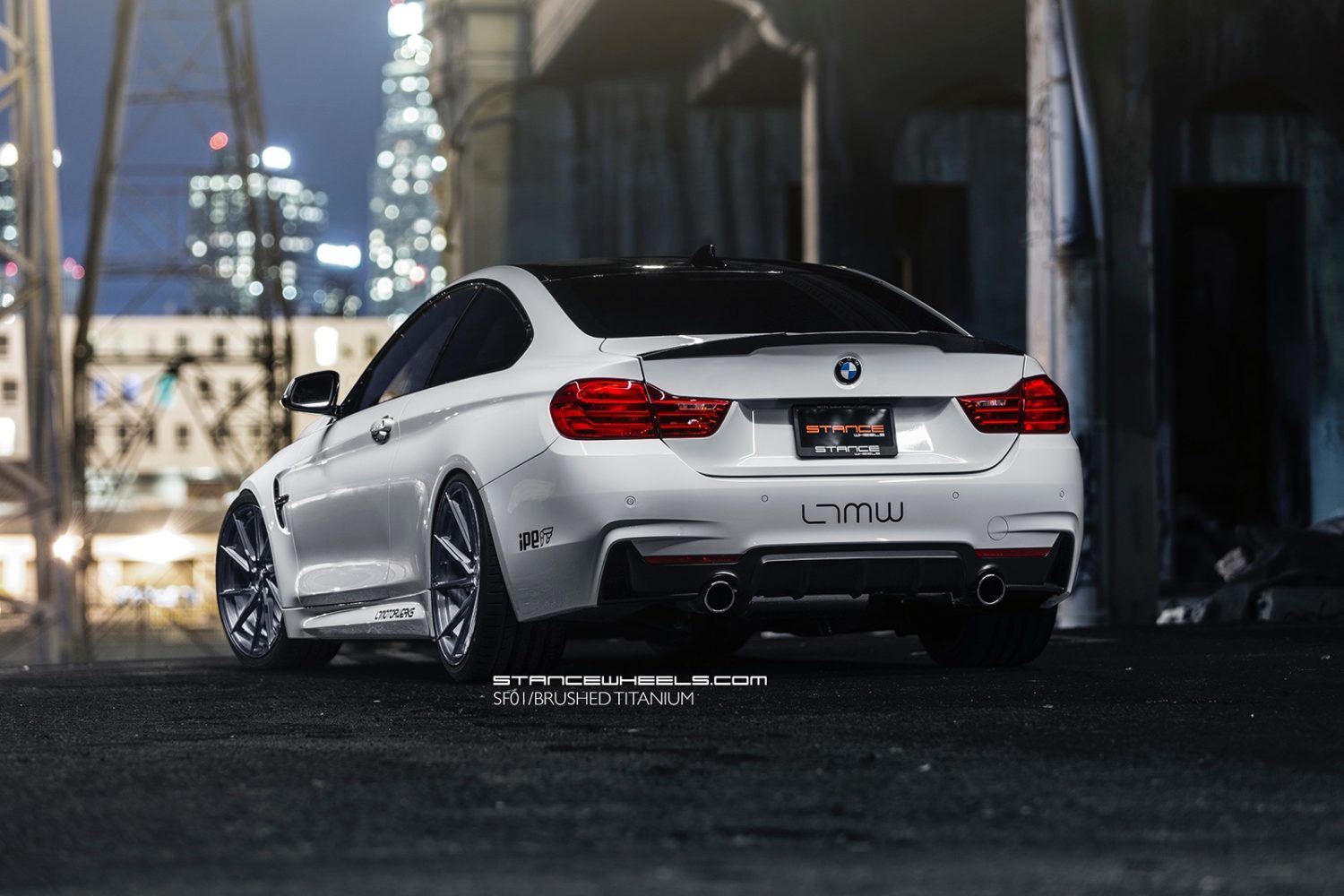 BMW 4 series F3X White Stance SF01 | Wheel Front