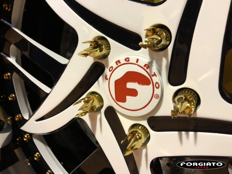 Chevrolet Camaro White Forgiato DECIMO-FF Wheel | Wheel Front