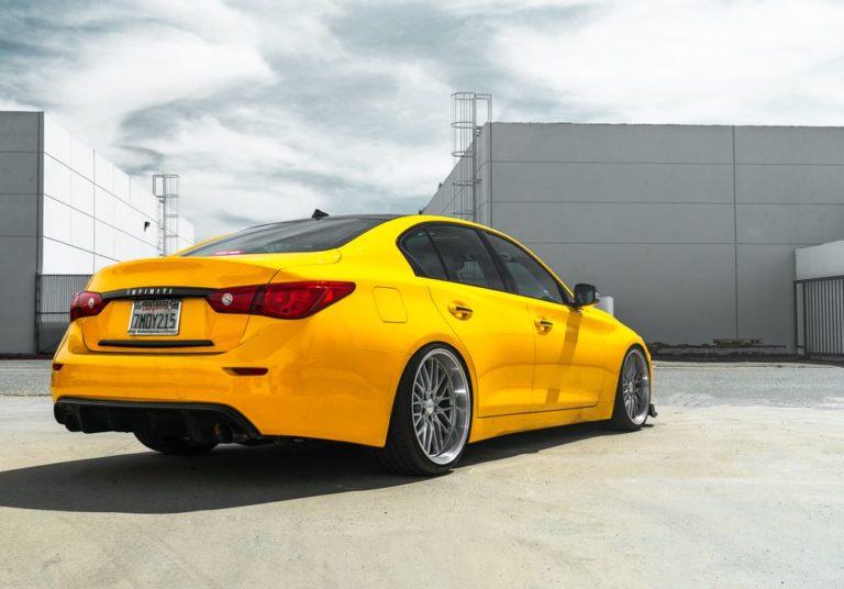 2015 Infiniti Q50 Yellow Ace Alloy AFF04 | Wheel Front