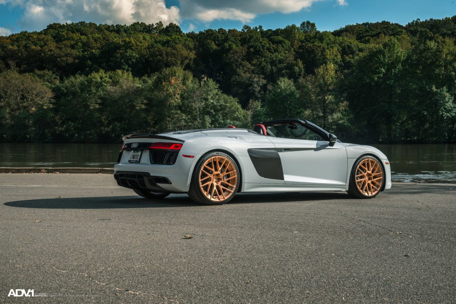 Audi R8 V10 Spyder Grey ADV.1 ADV8R M.V2 CS | Wheel Front