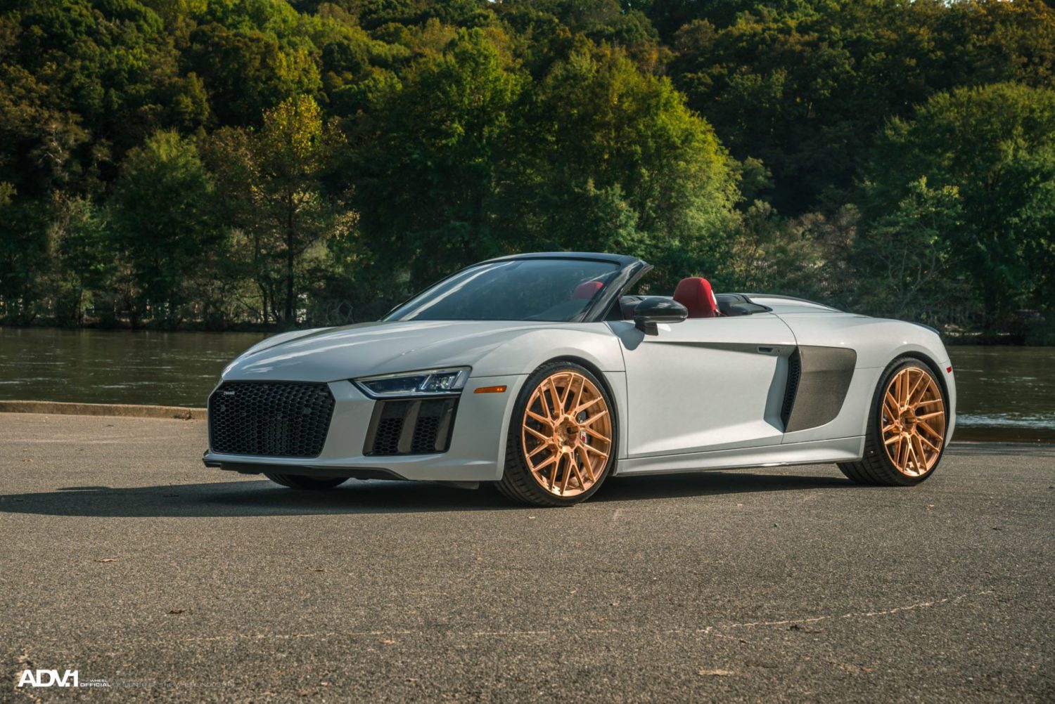 Audi R8 V10 Spyder Grey ADV.1 ADV8R M.V2 CS | Wheel Front