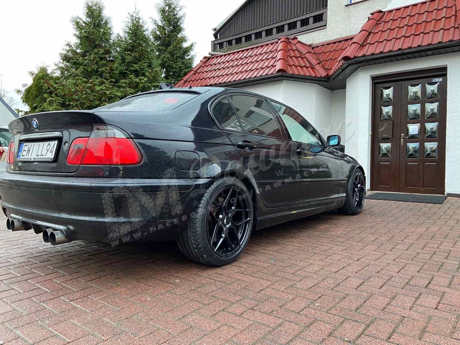 BMW 3 series Black Japan Racing JR34 | Wheel Front