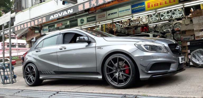 Mercedes-Benz A45 AMG W176 Grey Rays Volk G25 | Wheel Front