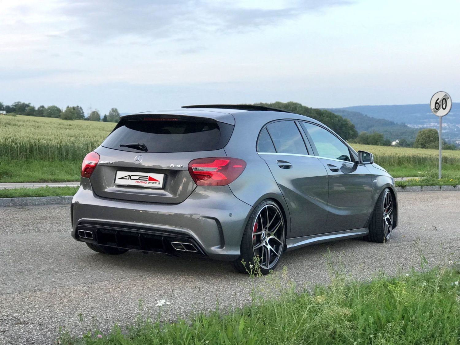 Mercedes-Benz A45 AMG W176 Grey Ace Alloy AFF02 | Wheel Front
