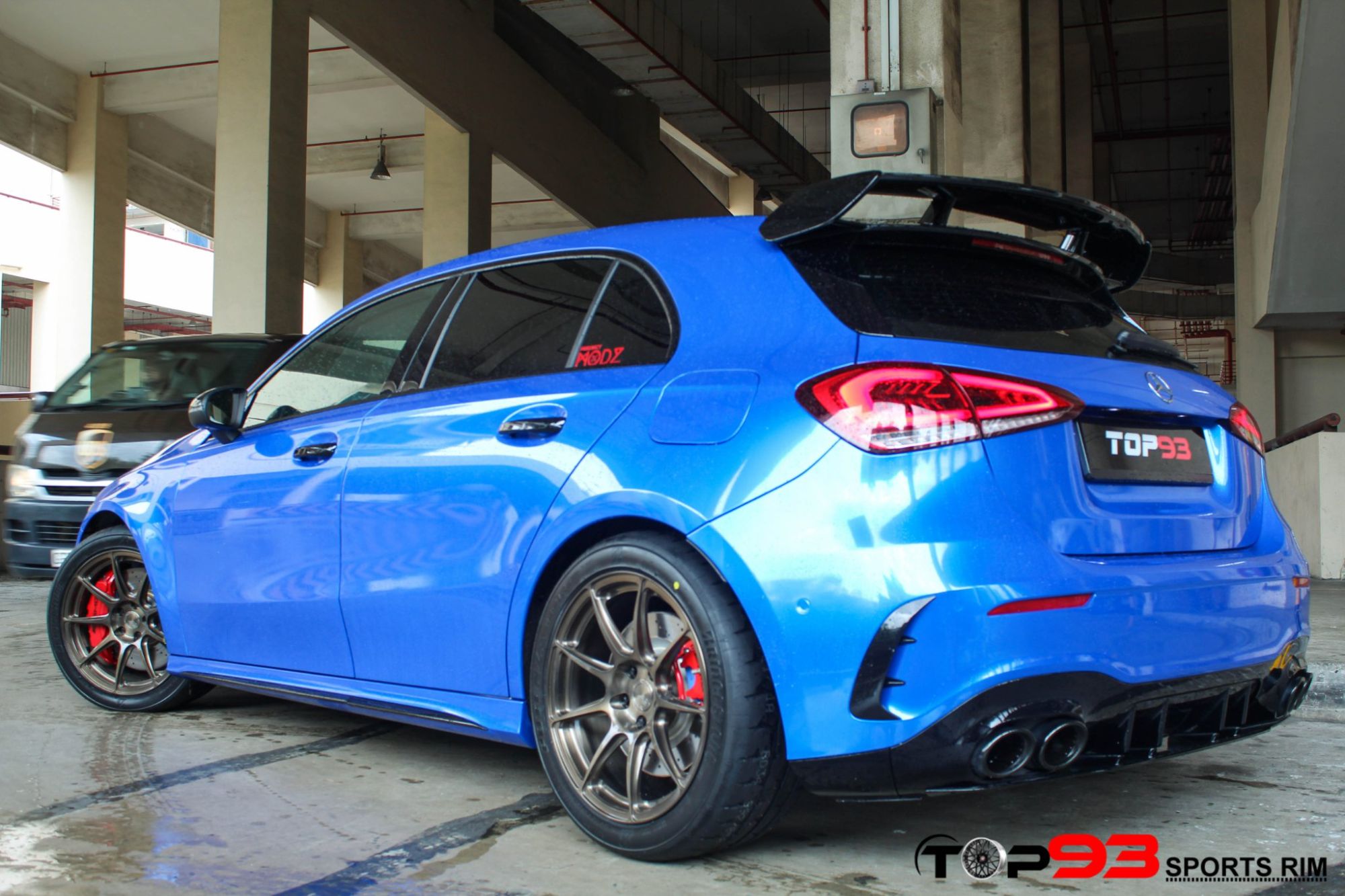Mercedes Benz A45 AMG W177 Blue BC Forged RZ39 Wheel Wheel Front Mercedes Benz A45 AMG W177 Blue BC Forged RZ39 Wheel Wheel Front