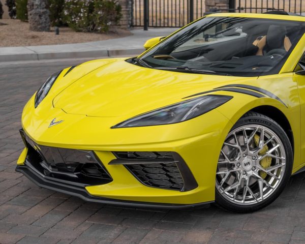 Chevrolet Corvette C8 Stingray Accelerate Yellow Variant Radon | Wheel ...