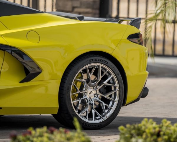 Chevrolet Corvette C8 Stingray Accelerate Yellow Variant Radon | Wheel ...