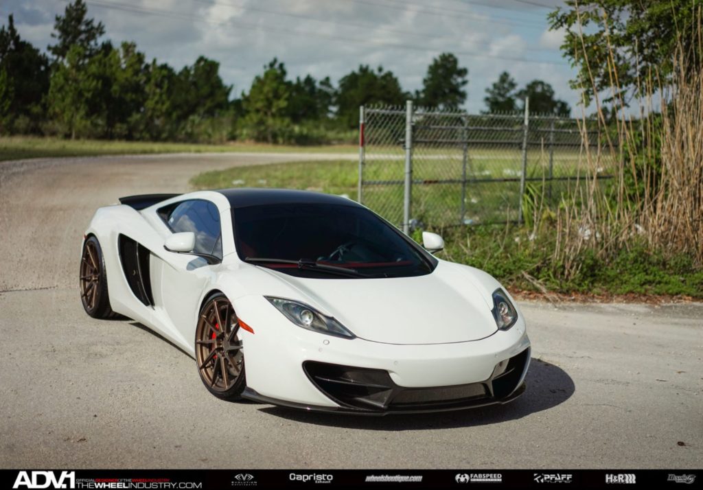 McLaren MP4-12C White ADV.1 ADV10R M.V2 SL | Wheel Front