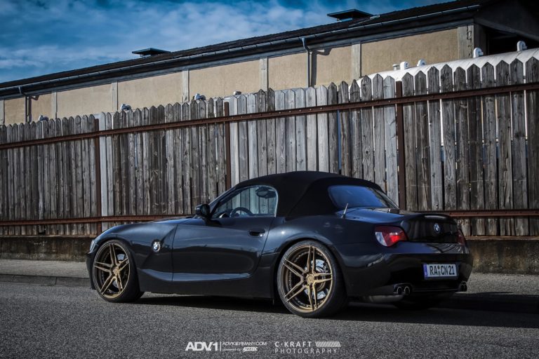 BMW Z4 E85 Roadster Black ADV.1 ADV05 M.V2 CS | Wheel Front
