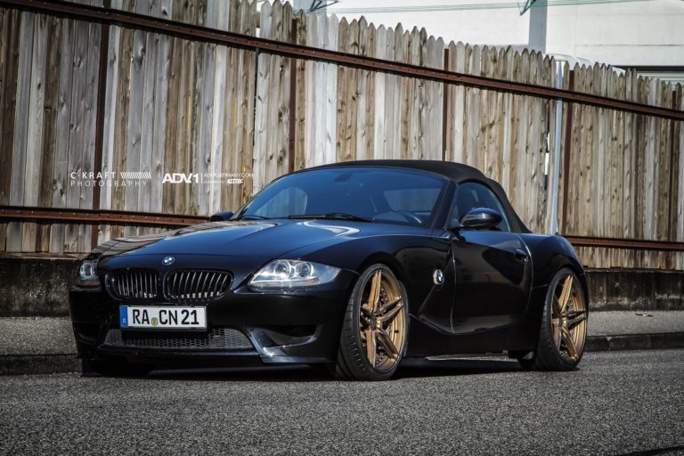 BMW Z4 E85 Roadster Black ADV.1 ADV05 M.V2 CS | Wheel Front