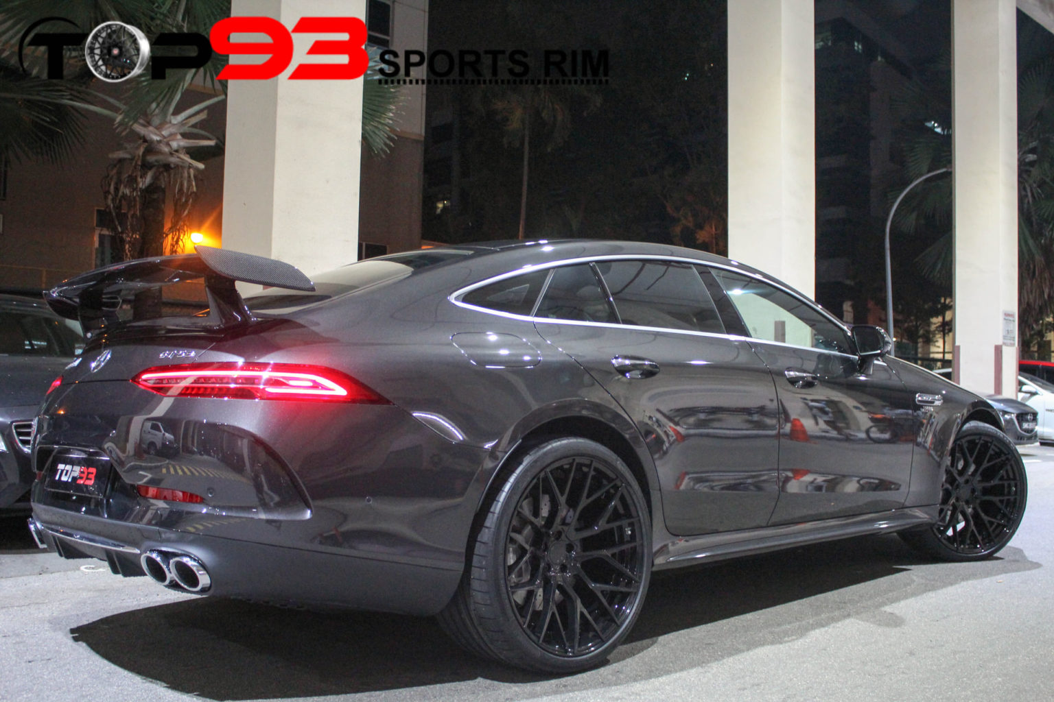 Mercedes-Benz AMG GT53 4-Door Black BC Forged HCA192 | Wheel Front
