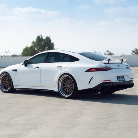Mercedes-Benz AMG GT63s 4-Door White with ANRKY RS1 Aftermarket Wheels ...