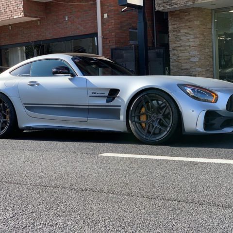 Mercedes-Benz AMG GTR Silver Brixton Forged WR7 Duo | Wheel Front