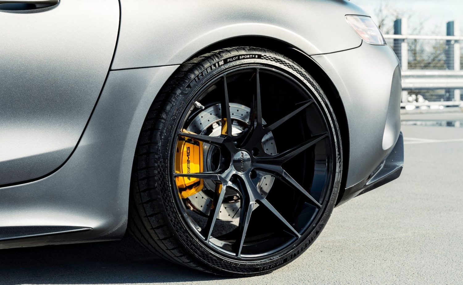 Mercedes-Benz AMG GT Grey Forgeline VX1 | Wheel Front