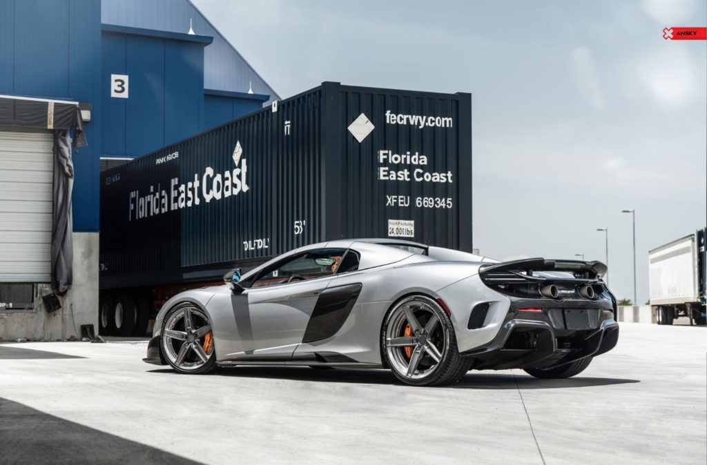 McLaren 650S/675LT Silver ANRKY AN25 | Wheel Front