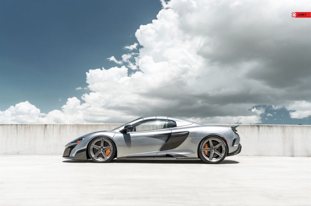 McLaren 650S/675LT Silver ANRKY AN25 | Wheel Front