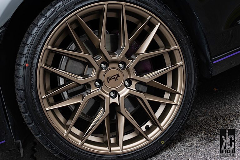 Audi A4 B8 Black Niche Gamma M191 | Wheel Front