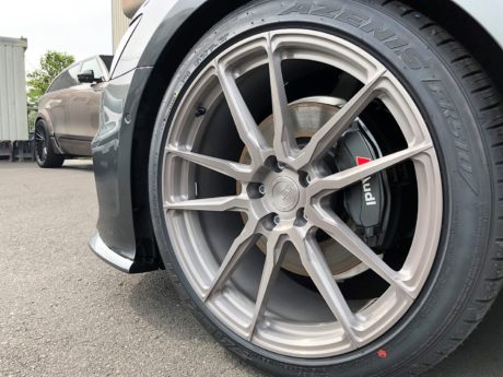 Audi A6 C8 Grey Bc Forged Eh301 Wheel Front