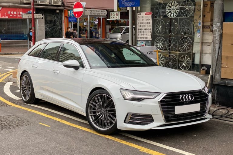 Audi A6 C8 White OZ Gran Turismo HLT | Wheel Front