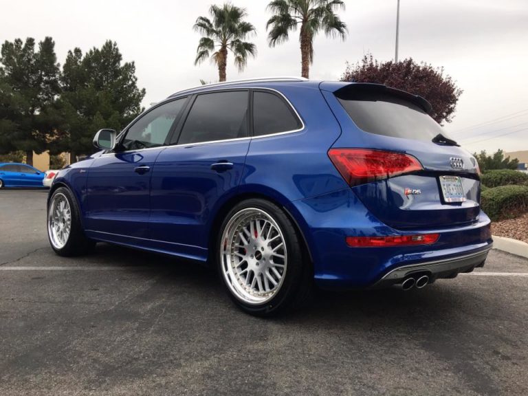 Audi SQ5 B8 Blue Rotiform LVS | Wheel Front