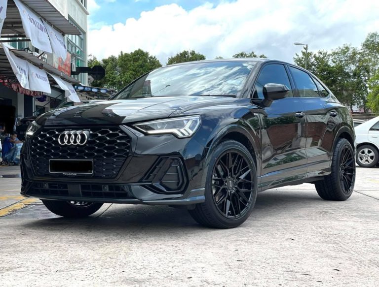 Audi Q3 Black Niche Gamma M190 | Wheel Front