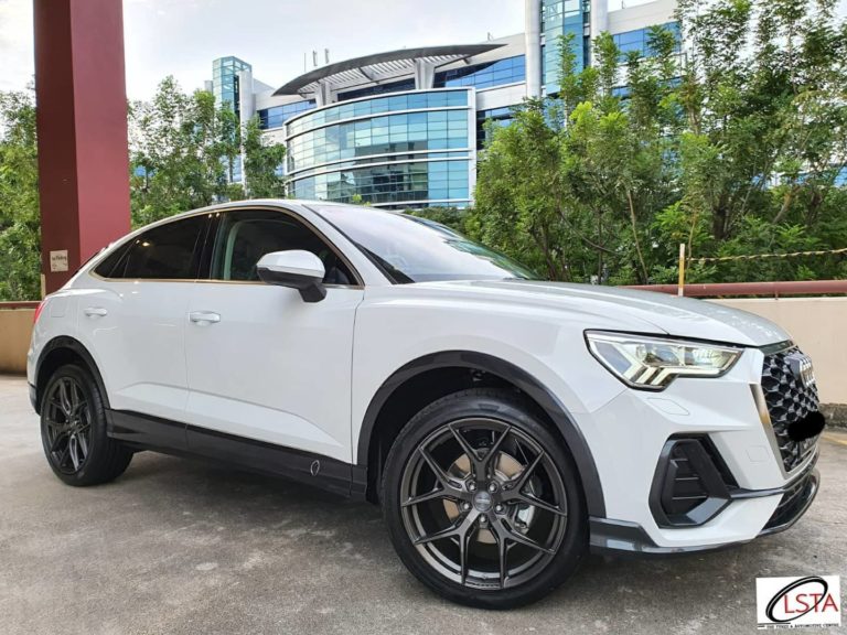 Audi Q3 White Vossen HF-5 Wheel | Wheel Front