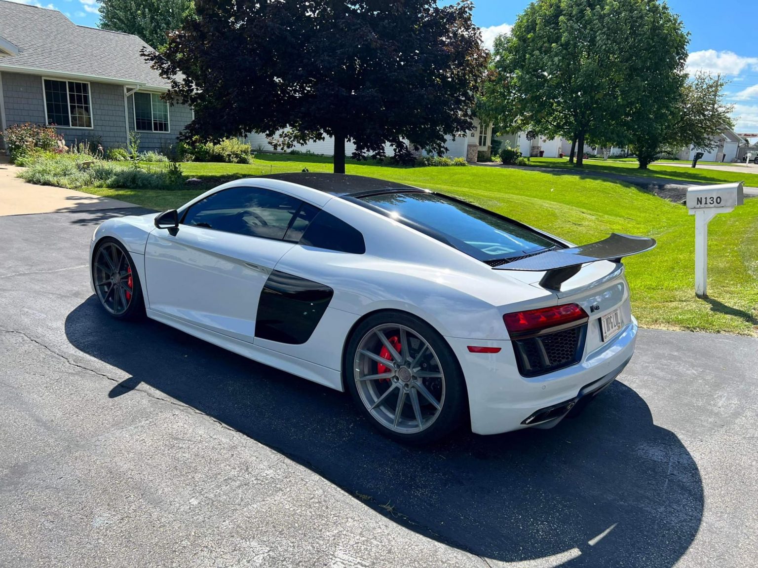 Audi R8 V10 Gen2 White Variant Argon | Wheel Front