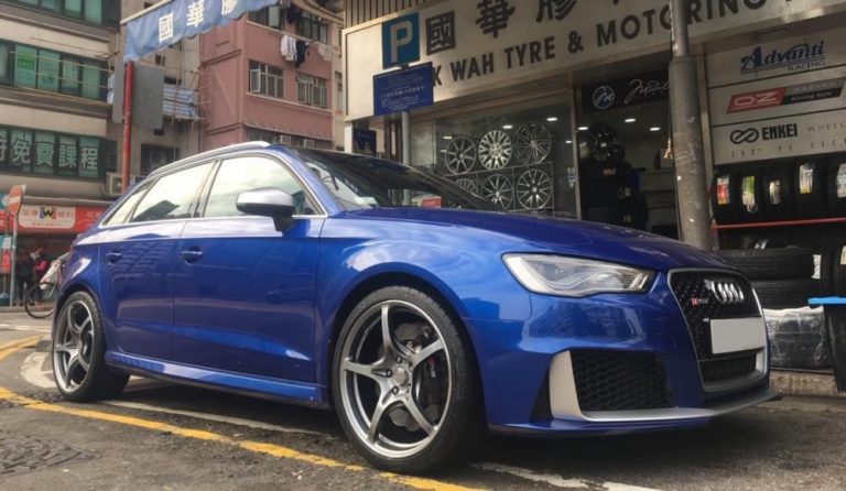 Audi RS3 8V Hatch Blue Rays Volk G50 | Wheel Front