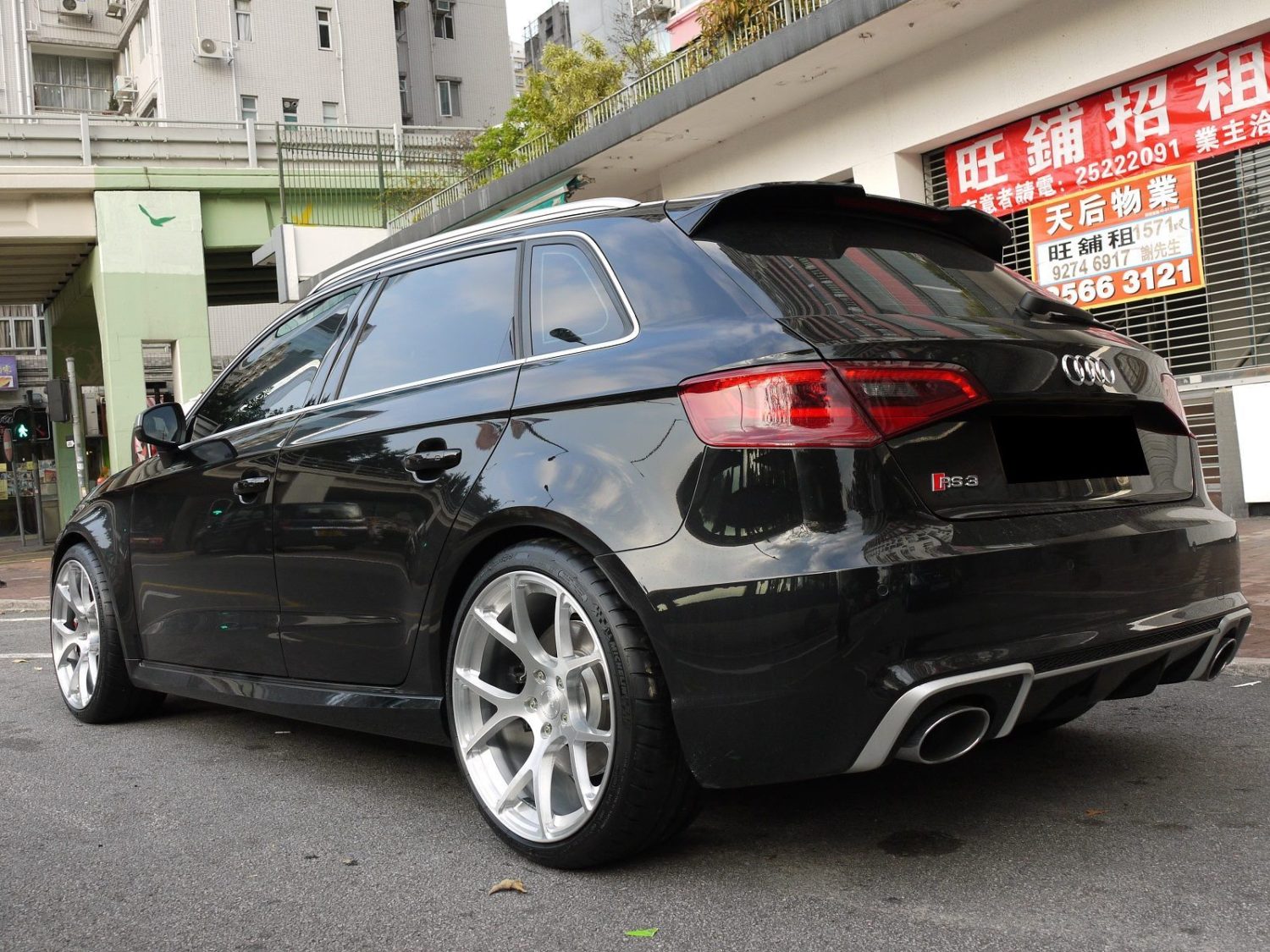 Audi RS3 8V Hatch Black BC Forged RS41 | Wheel Front