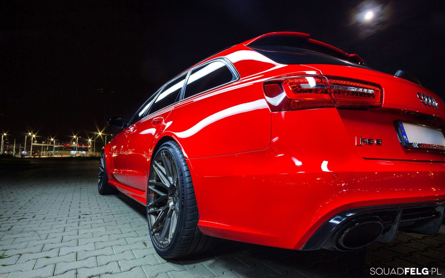 Audi RS6 C7 Red BC Forged EH308 | Wheel Front