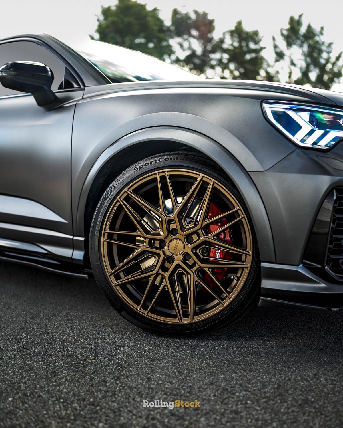 Audi RSQ3 Grey Vossen HF-7 | Wheel Front