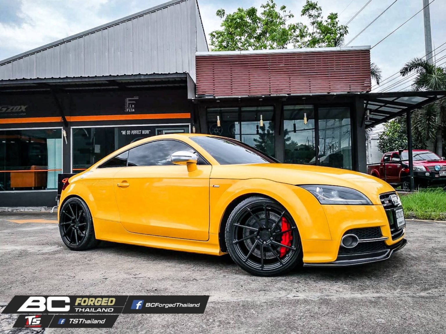 Audi TT 8J Yellow BC Forged EH171 | Wheel Front