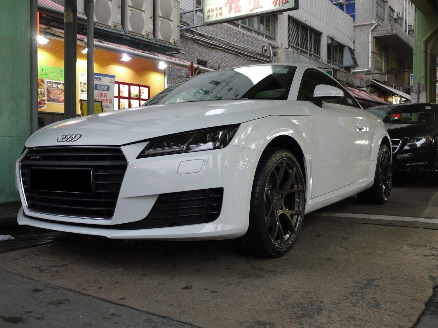 Audi TT 8S White BC Forged RS41 | Wheel Front