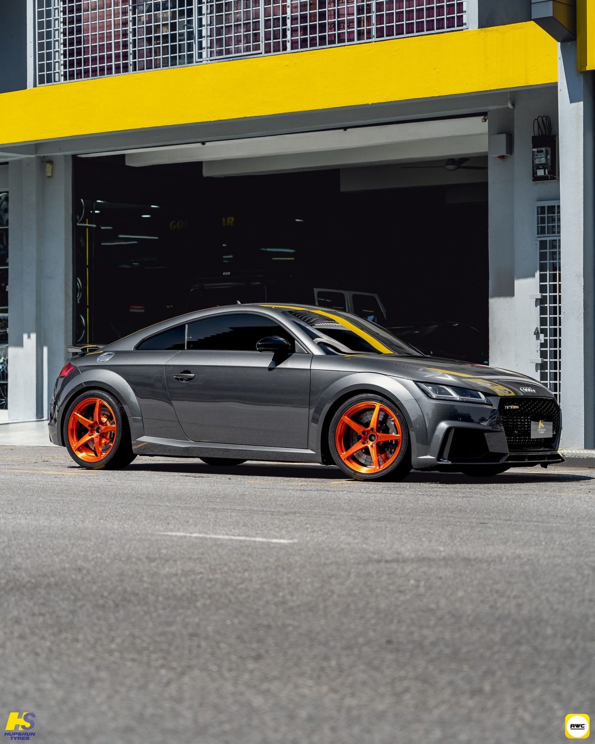 Audi TT RS 8S Grey BC Forged RS45 | Wheel Front
