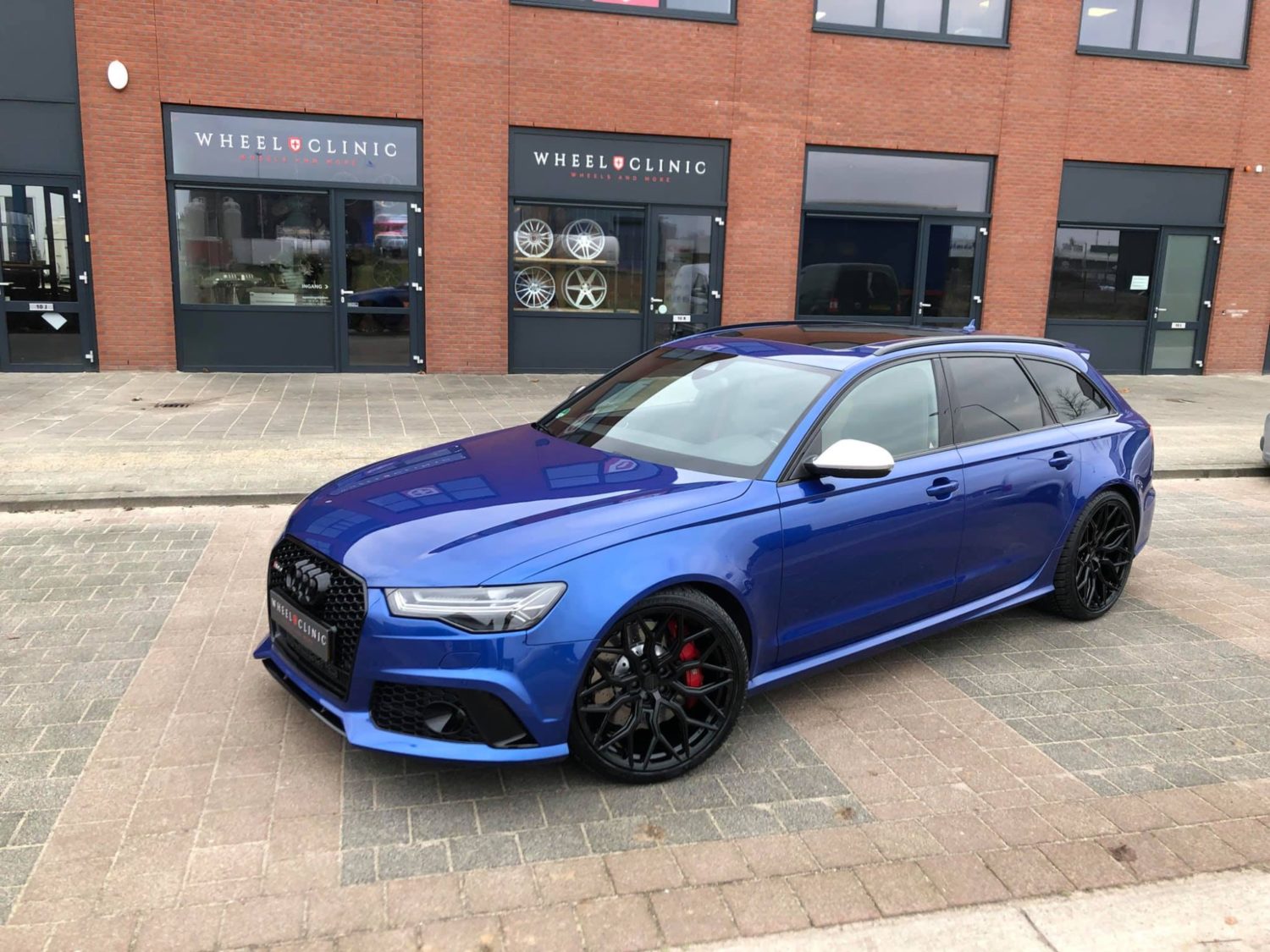 Audi RS6 C7 Blue Vossen HF-2 | Wheel Front