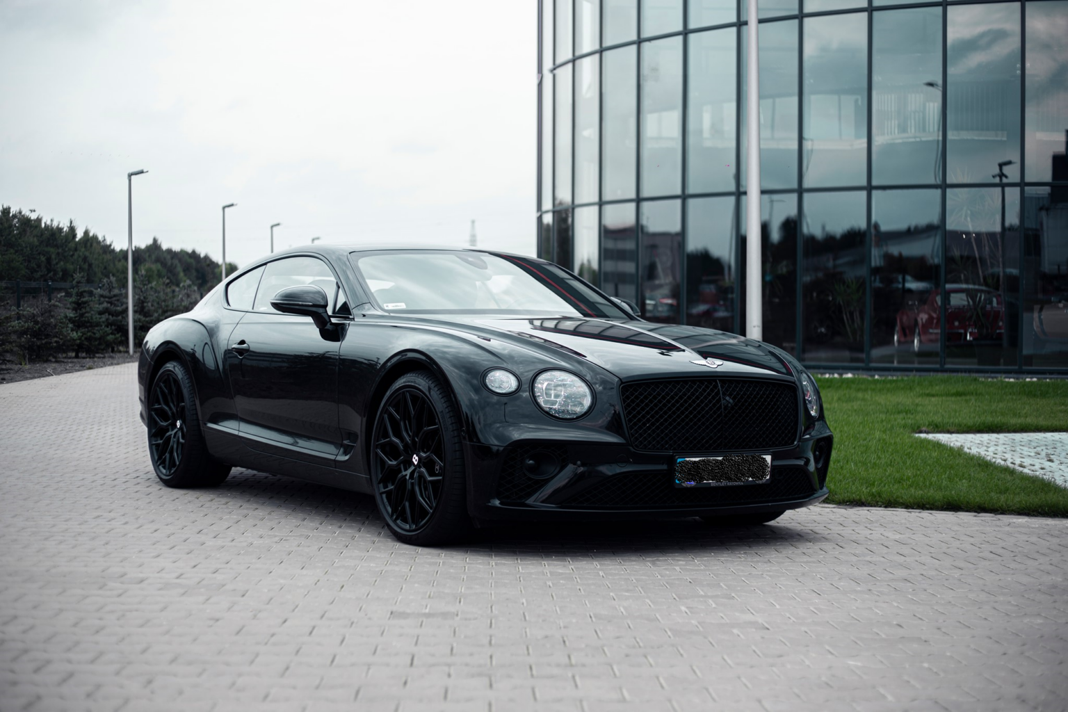 Bentley Continental Black Vossen HF-2 | Wheel Front
