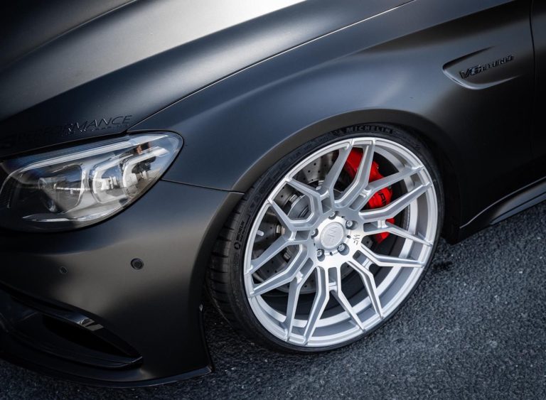 Mercedes-Benz C63S AMG Coupe W205 Black Wheelforce CF.2 FF | Wheel Front