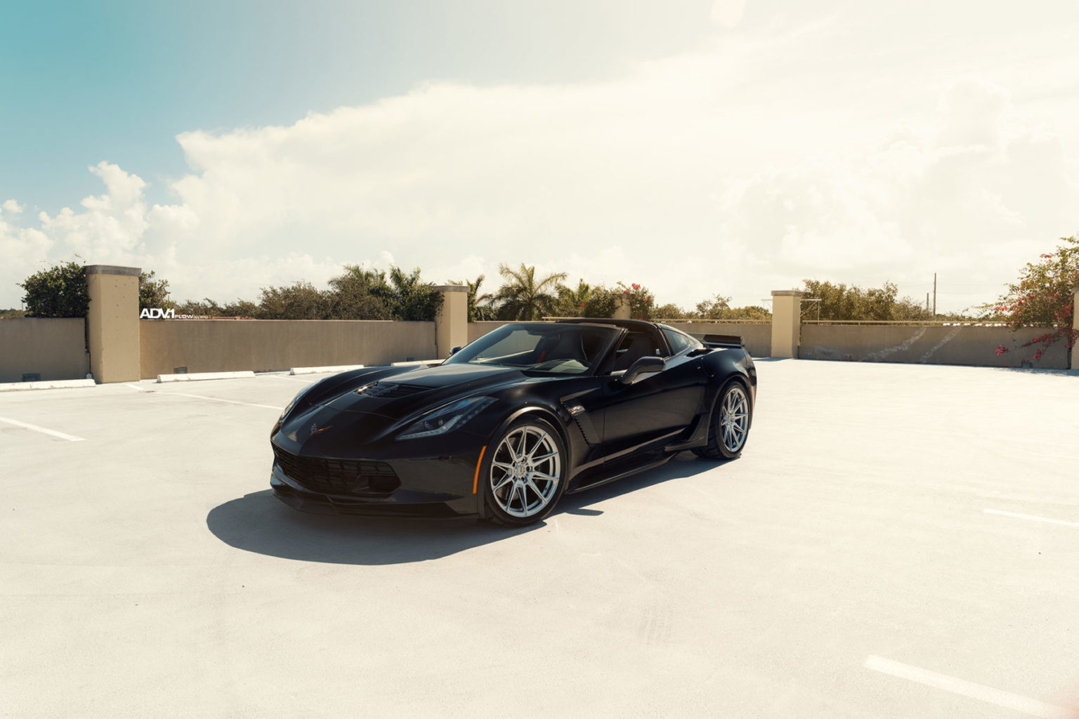 Chevrolet Corvette C7 Z06 Black ADV.1 ADV5.0 Flowspec | Wheel Front