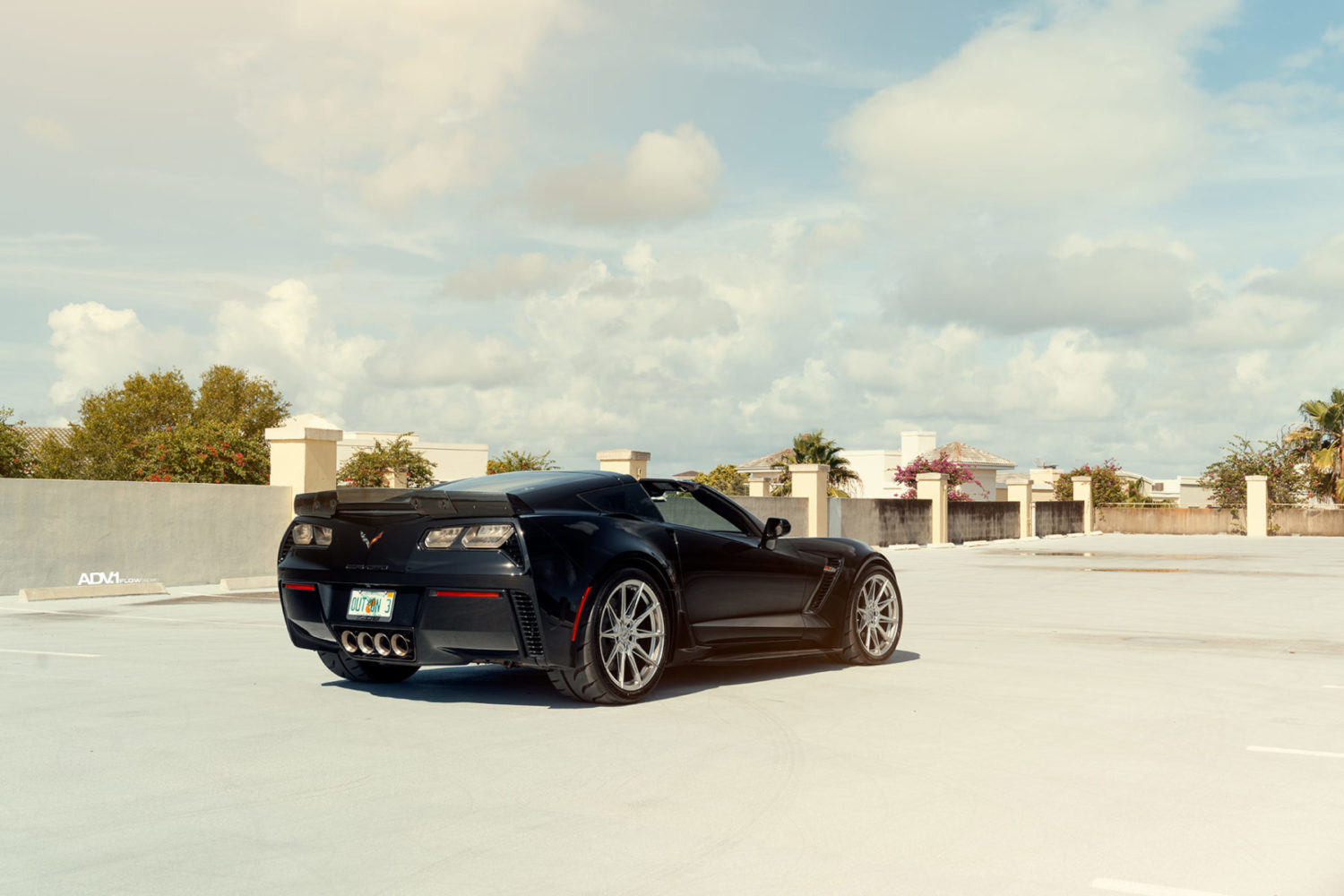 Chevrolet Corvette C7 Z06 Black ADV.1 ADV5.0 Flowspec | Wheel Front