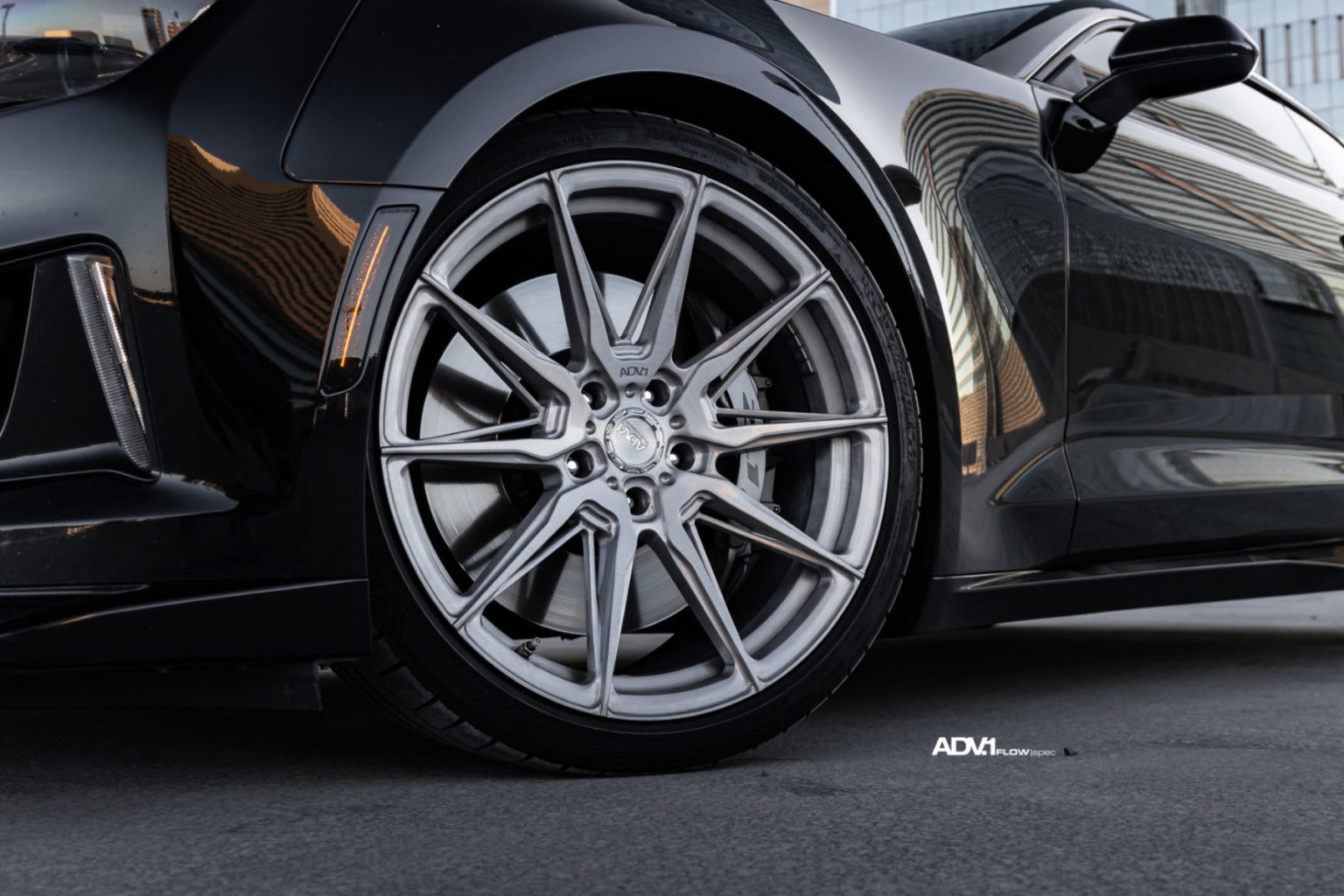Chevrolet Camaro ZL1 6th Gen Black ADV.1 ADV005 Flowspec | Wheel Front